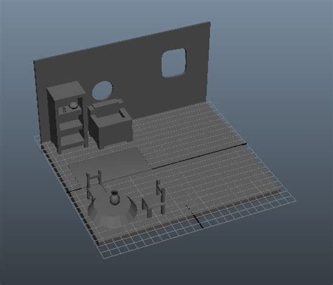 Maya Layout Modeling