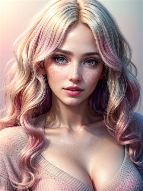 Close Up Natural Bokeh Lights Hyper Realistic Pastel Colored Background Realistic Hairpin