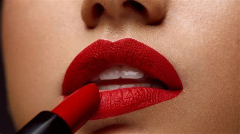 Applying Lipstick