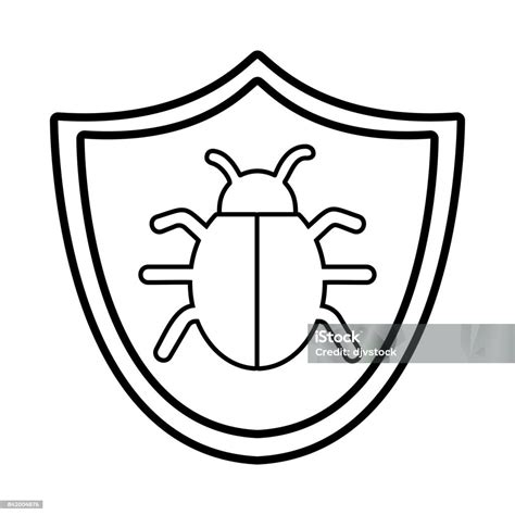 Shield Cyber Security System Design Stock Illustration Download Image Now Alertness
