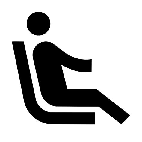 Svg 여행 교통 좌석 승객 무료 Svg 이미지 및 아이콘 Svg Silh