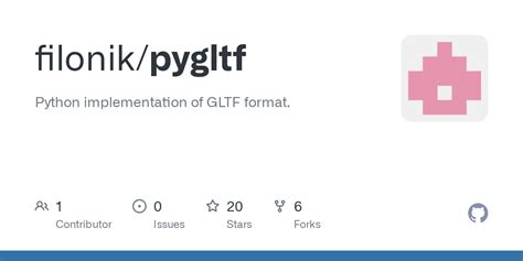 Github Filonikpygltf Python Implementation Of Gltf Format