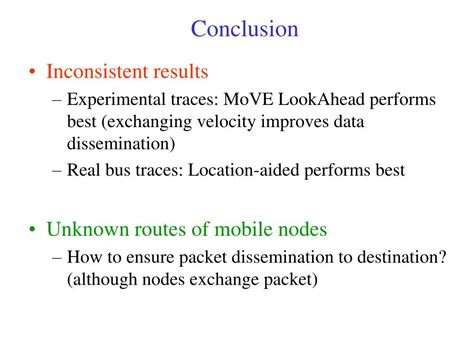 Ppt Knowledge Based Opportunistic Forwarding In Vehicular Wireless Ad Hoc Networks Powerpoint
