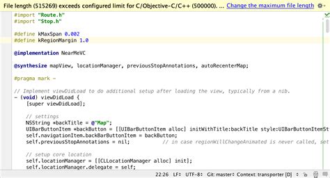 File Size And Length Limits AppCode