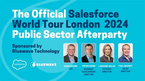 Bluewave Technology On Linkedin Publicsector Salesforce Salesforcepartner Salesforceworldtour