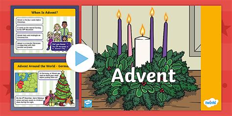 Ks1 Advent Powerpoint Classroom Resource Teacher Made