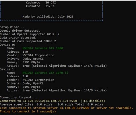 Lost Connection To Stratum Server On Two Machines Rnicehash