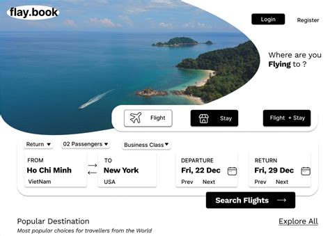 Booking Web App Demo Figma