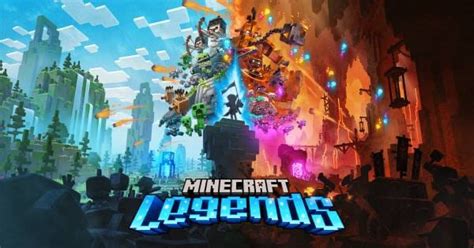 『minecraft Legendsマインクラフト レジェンズ』の発売日や価格など最新情報！『マイクラ』らしく建築や探索しつつモンスターを