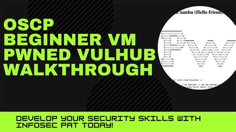 PWNED 1 VulnHub CTF Walkthrough OSCP with InfoSec Pat - Video 2021 - YouTube