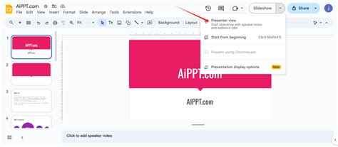 How To Present Google Slides With Speaker Notes AiPPT