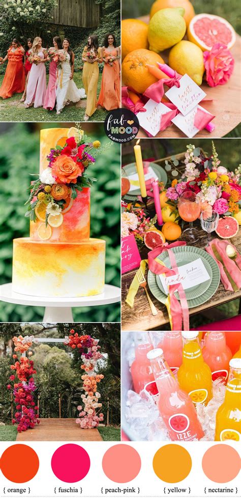 16 Summer Wedding Colours That Are Beyond Gorgeous 1 Fab Mood