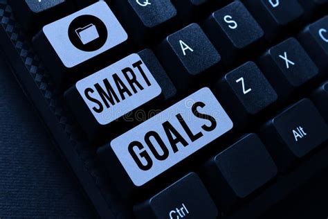 Text Caption Presenting Smart Goals Business Concept Mnemonic Used As