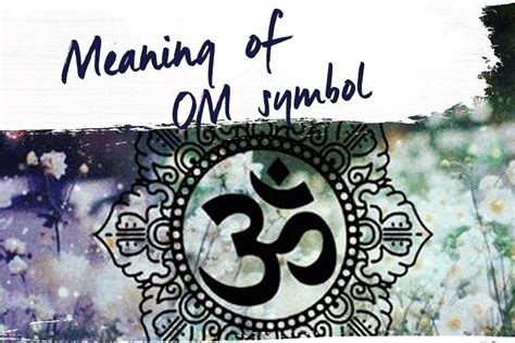 What Does The Om Symbol Mean One Tribe Apparel Om Sound Dream