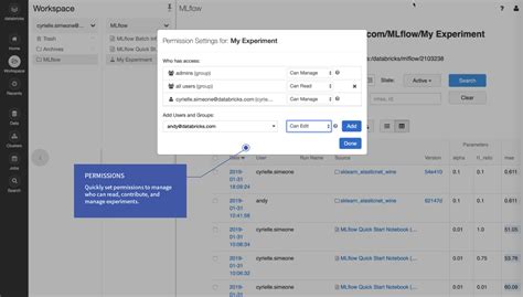 Managed Mlflow On Databricks Preview Databricks Blog