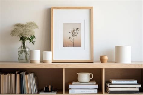 Premium Photo Room Devoid Chaos Photo Frame Array