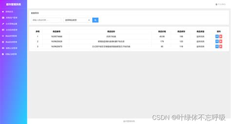 基于pythonDjangoMysql的超市管理系统的设计与实现 阿里云开发者社区