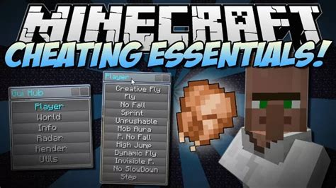 Cheating Essentials Mod For Minecraft 1 7 10