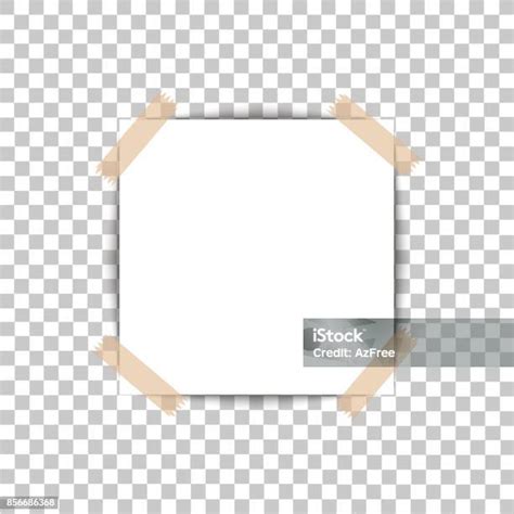 투명 한 배경에 고립 된 그림자와 반투명 스티커 테이프 종이 시트 벡터 가격표에 대한 스톡 벡터 아트 및 기타 이미지 가격표 가지 식물 부위 공란 Istock