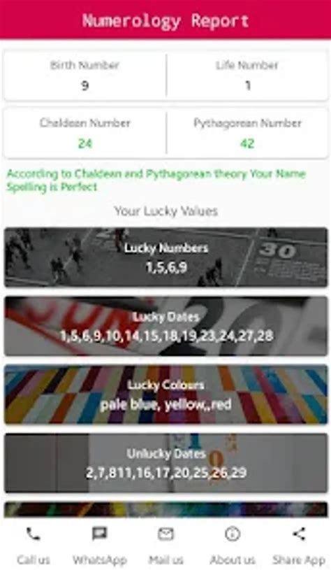 Free Numerology Calculator For Android Download