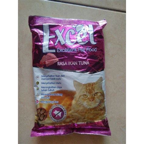 Excel Cat Food 500gr Makanan Kucing Excel 500gr Lazada Indonesia