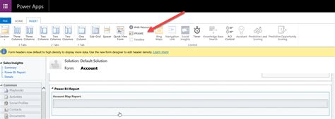 How To Embed A Power BI Report On Dynamics CE Forms Stoneridge Software