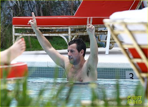 Adam Sandler Goes Shirtless For Miami Trip With Wife Jackie Photo 3684712 Adam Sandler