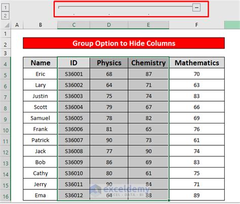How To Hide Multiple Columns In Excel 5 Easy Methods