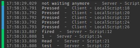 RemoteEvent Only Firing Once Scripting Support Developer Forum Roblox
