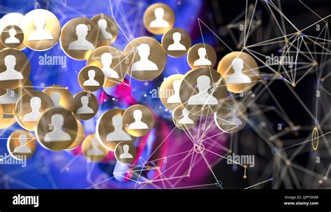 A 3d Rendering Of A Businessman Pointing At A Group Of Hovering People