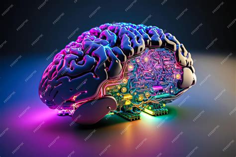 Premium Ai Image Ai Chipset With Human Brain On Computer Circuit Board Artificial Intelligence