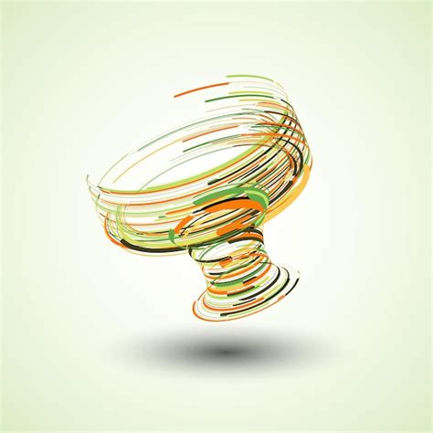 premium vector abstract geometric shape