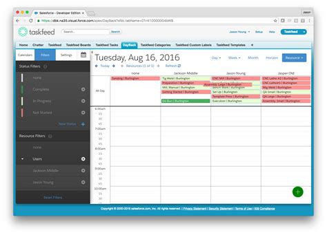 Integrating Dayback With Taskfeed For Salesforce Dayback