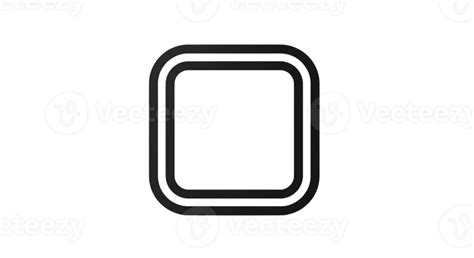 Dark Gray Rectangular Frame 66395356 Png