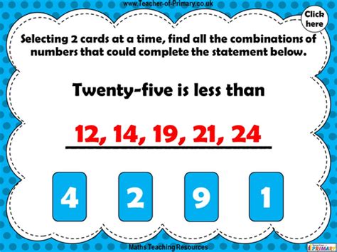 Comparing Numbers Year 2 Teaching Resources