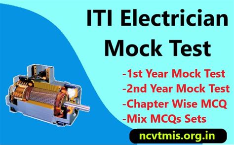 Iti Electrician Mock Test Nimi Mock Test 2024 Ncvt Mis