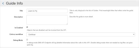 creating your first guide dnn sharp documentation center