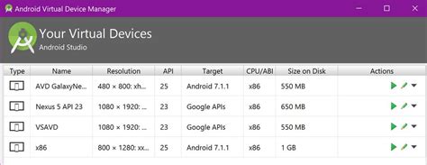 Android Emulator Devices Not Shown In Visual Studio Stack Overflow