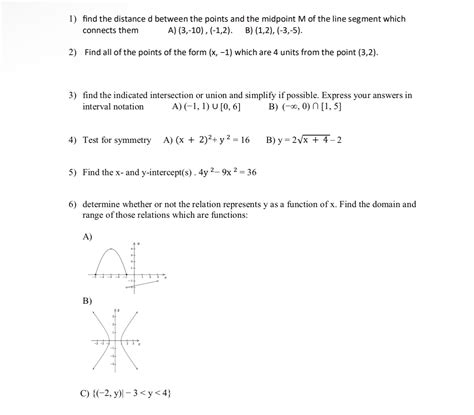 solved find the distance d ﻿between the points and the