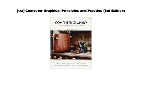 [pdf] computer graphics principles and practice 3rd edition