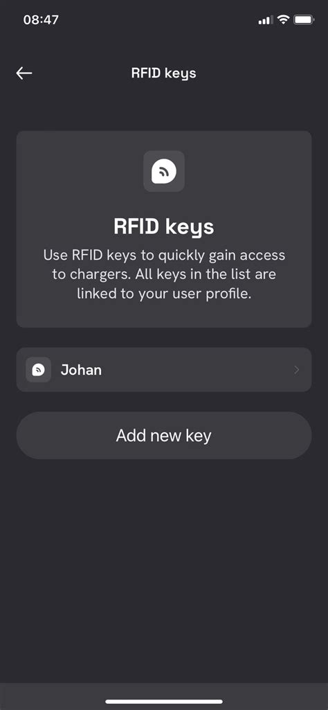 DEFA Power Support RFID Keys