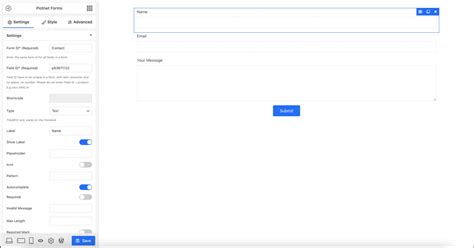 Creating Your First Form Piotnet Forms