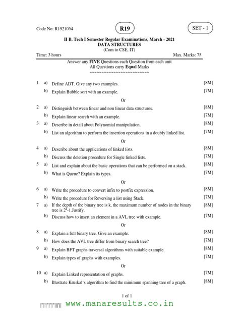 R19 Ds Qp Pdf Applied Mathematics Mathematical Relations
