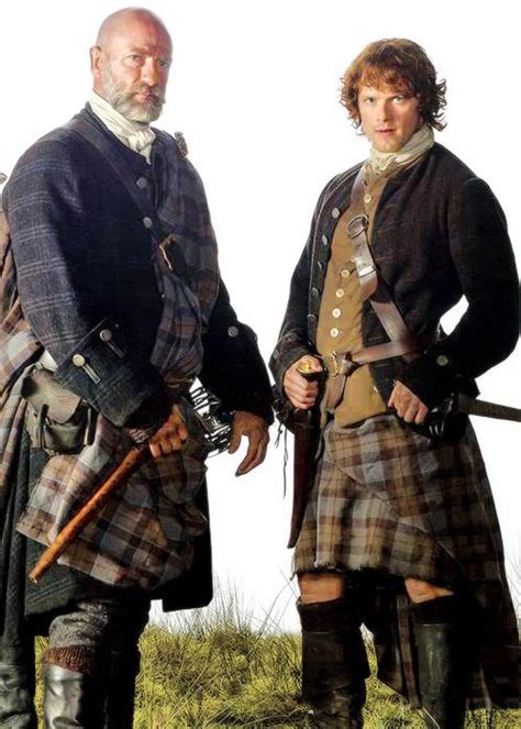 Dougal And Jamie Cant Resist Men In Kilts Eeeekkkk Outlander Em