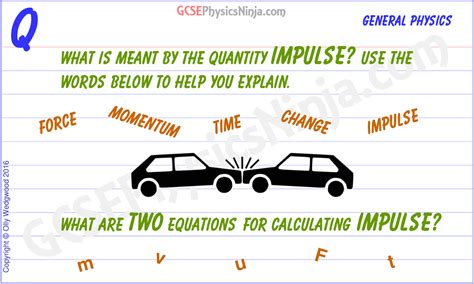 49 Impulse Equations GCSEPhysicsNinja Com