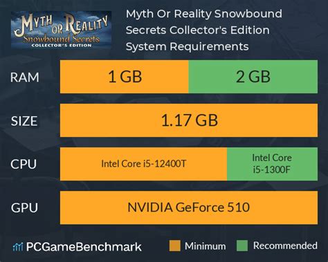 Myth Or Reality: Snowbound Secrets Collector's Edition System Requirements - Can I Run It ...