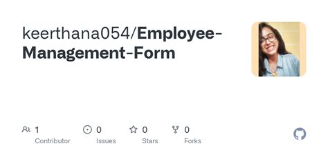 Github Keerthana054employee Management Form