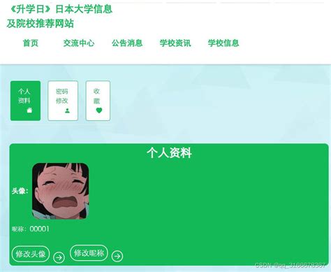 springboot vue大学信息及院校推荐网站java vue学校门户网站 csdn博客