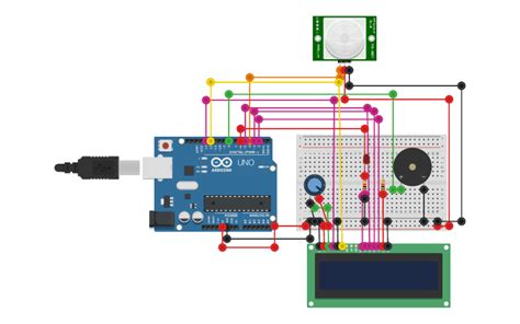 Circuit Design Theft Alarm Circuit Tinkercad Circuit Design Theft Alarm Circuit Tinkercad