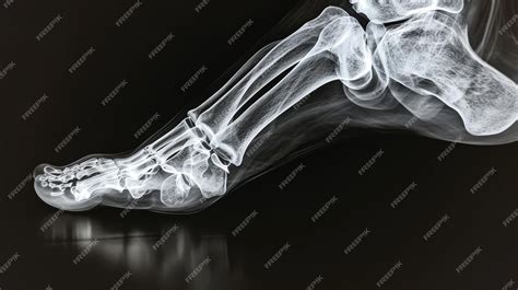 Premium Photo Foot Bones And Joint Abnormalities In Xray Image